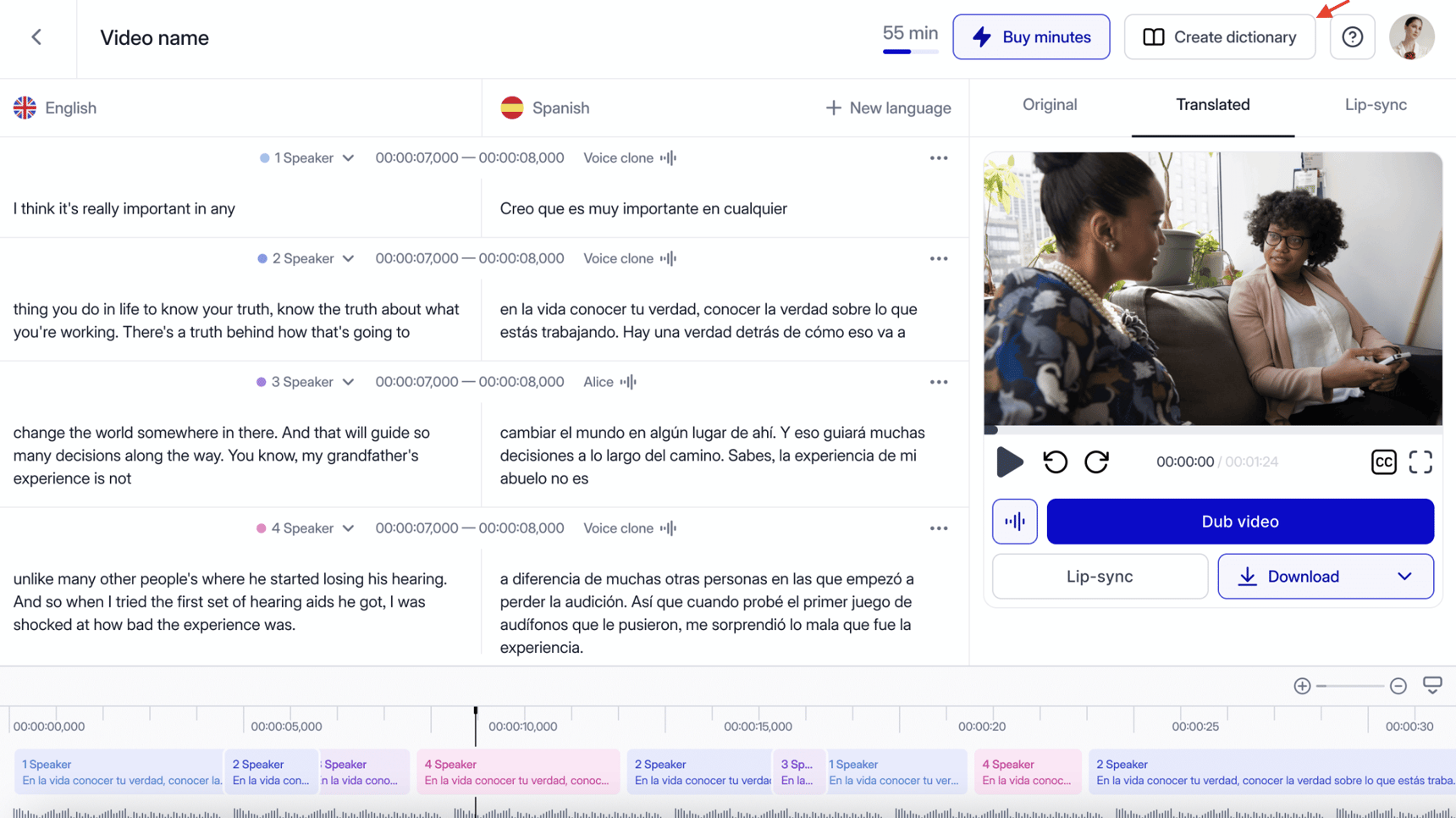 How to use Translation dictionary?